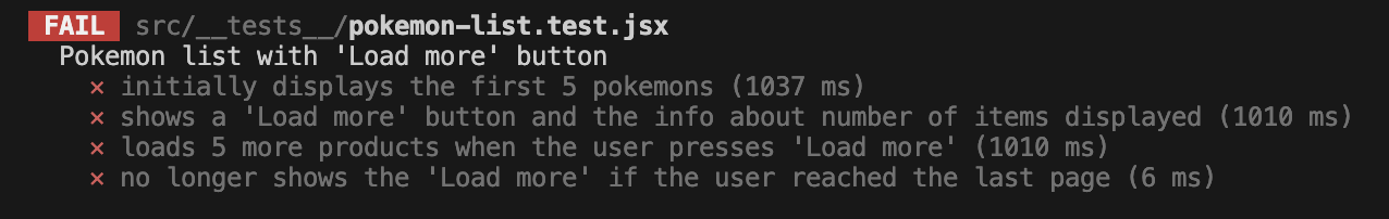 Build a paginated Pokemons list with a Build a paginated Pokemons list with a